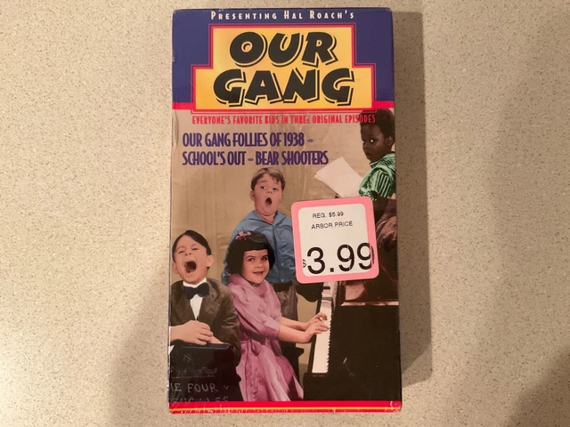 OUR GANG (VHS, 1994) Three Original Episodes - Sealed £1.80 - PicClick UK