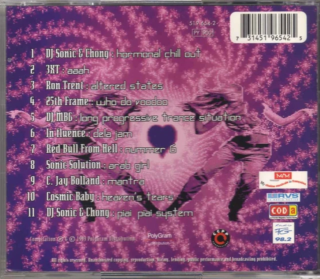 COMPILATION - DJ Sonic - My Philosophy Vol. 1 - CD - 1993 - Techno Trance EUR 11,90 - PicClick FR