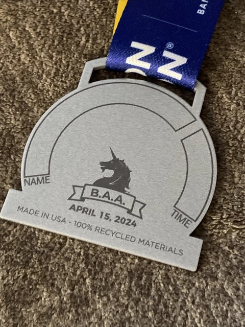 2024 BOSTON MARATHON Medal 128th Marathon 4/15/2024 B.A.A. $154.24 ...