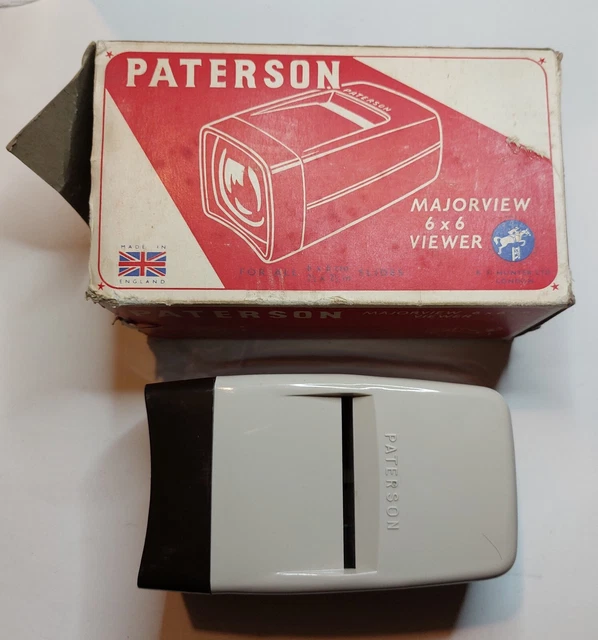 VINTAGE PATERSON MAJORVIEW "35" Slide Viewer. £17.99 - PicClick UK