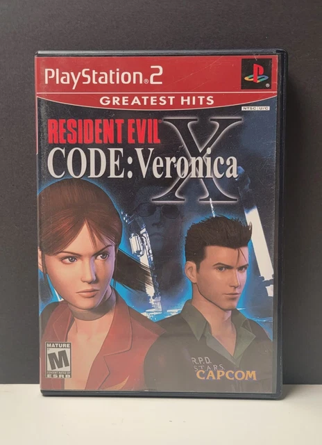 RESIDENT EVIL CODE: Veronica X PS2 Greatest Hits - Complete In Box $15. ...