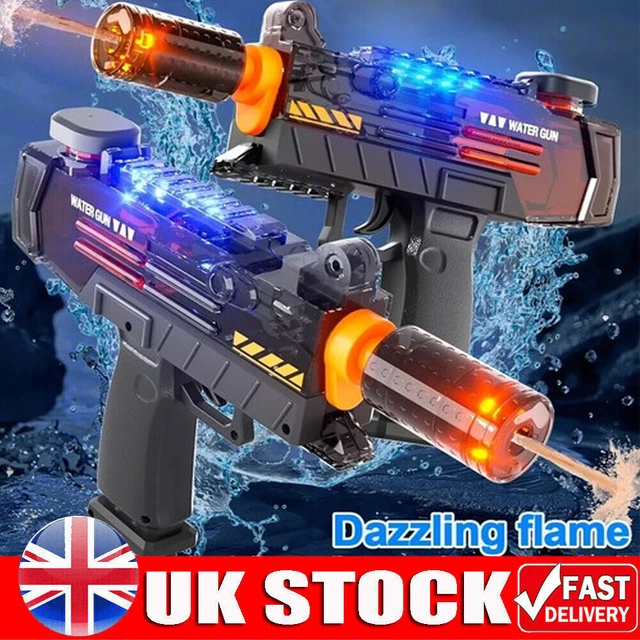 ULTIMATE BATTLE WATER Blaster Long Range Motorized Electric Water Gun summer £17.89 - PicClick UK