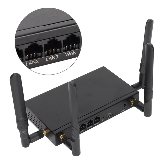 WIRELESS ROUTER 8M ROM 128M RAM Running 4G Card American Version ...