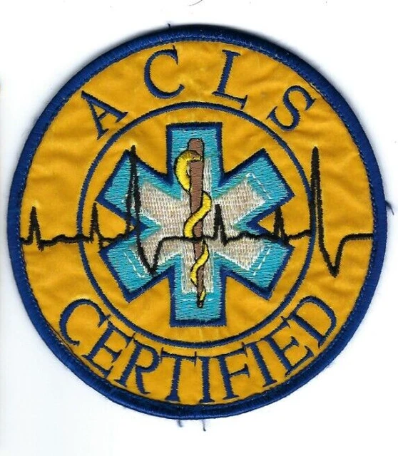*RARE* ACLS (ADVANCED Cardiovascular Life Support) CERTIFIED duty-worn ...
