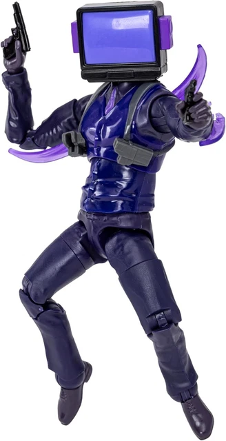 SKIBIDI TOILET DELUXE Dark TV Man Figure Series 2 Collectable Figures ...