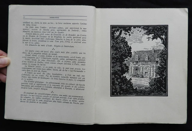 ~BB) NORMANDIE ADRIEN Pommier Illustrations Paul Faucheux 1946 ...