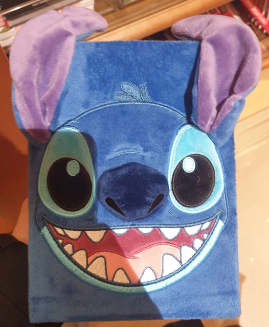 CARNET PELUCHE / Plush notebook / Plüsch-Notizbuch STITCH Disneyland ...