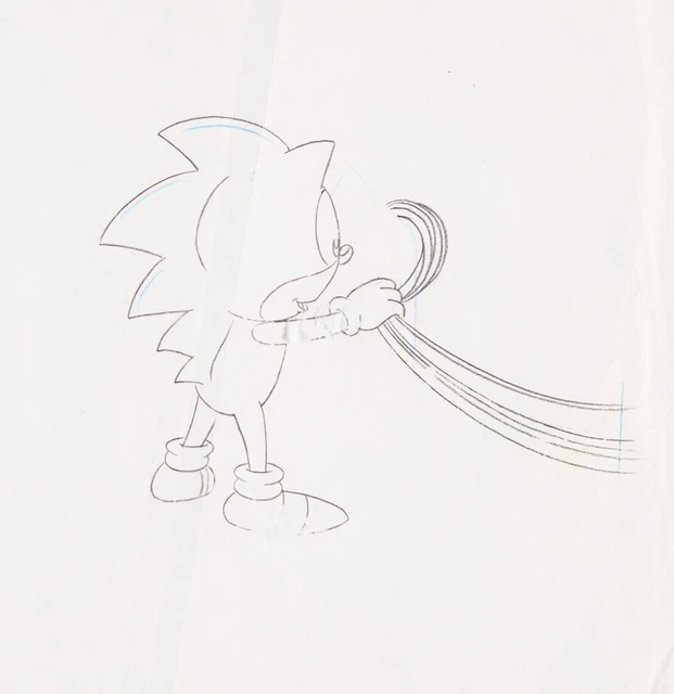 SONIC THE HEDGEHOG Original Animation Production Cel Drawing EUR 36,65 ... SONIC THE HEDGEHOG Original Animation Production Cel Drawing EUR 36,65 ...