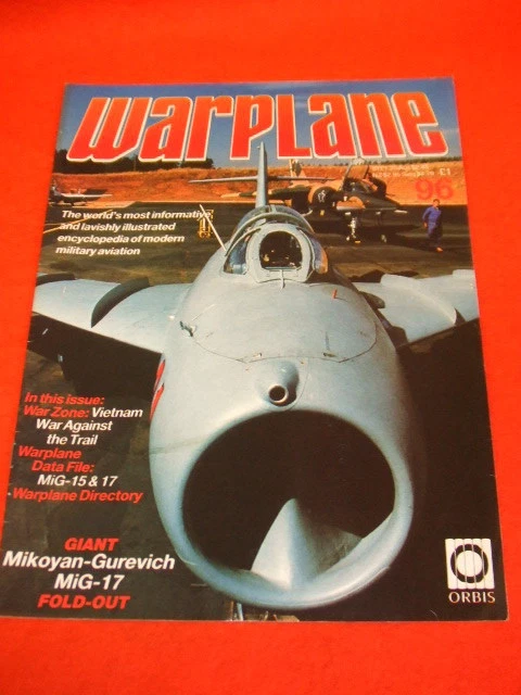 WARPLANE # 96 - MIKOYAN-GUREVICH MiG-17 £7.57 - PicClick UK