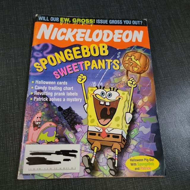 NICKELODEON NICK MAGAZINE October 2003 Jimmy Neutron Scooby Doo Fold ...