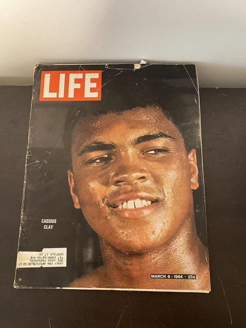LIFE MAGAZINE MARCH 6 1964 - Cassius Clay Muhammad Ali Boxer £11.41 ...