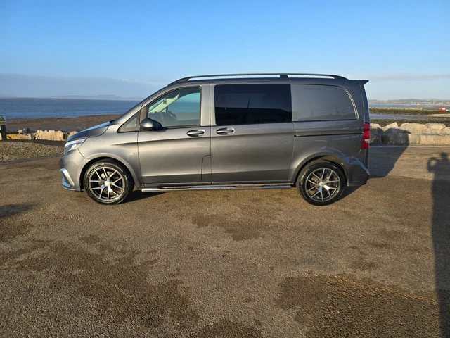 MERCEDES VITO BLUETECH 119cdi Sport crew cab 190bhp 55k 2019 rwd £ ...