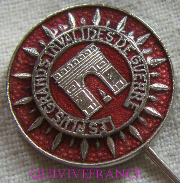 BG12831 - INSIGNE Badge Les Plus Grands Invalides De Guerre EUR 11,99 ...