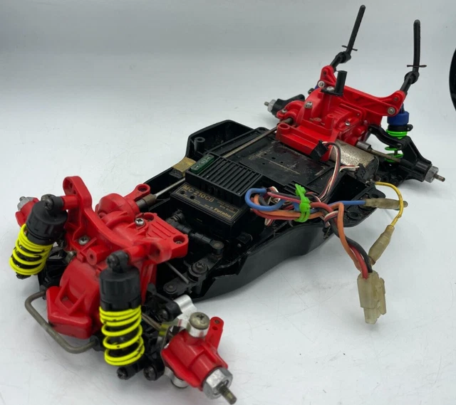 FOR PARTS TAMIYA TA02 TA-02 chassis with ESC and motor £92.95 - PicClick UK