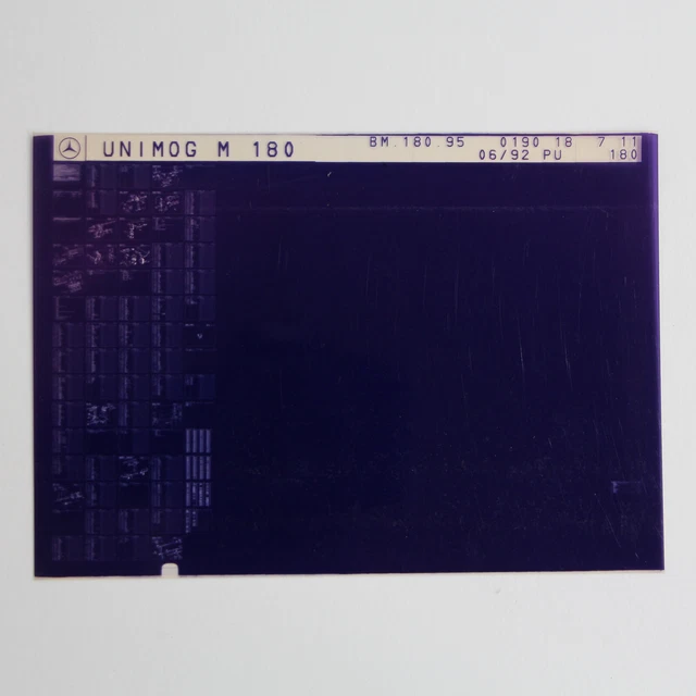 UNIMOG MOTOR M180 BM 180.95 - Ersatzteilliste Ersatzteilkatalog auf ...