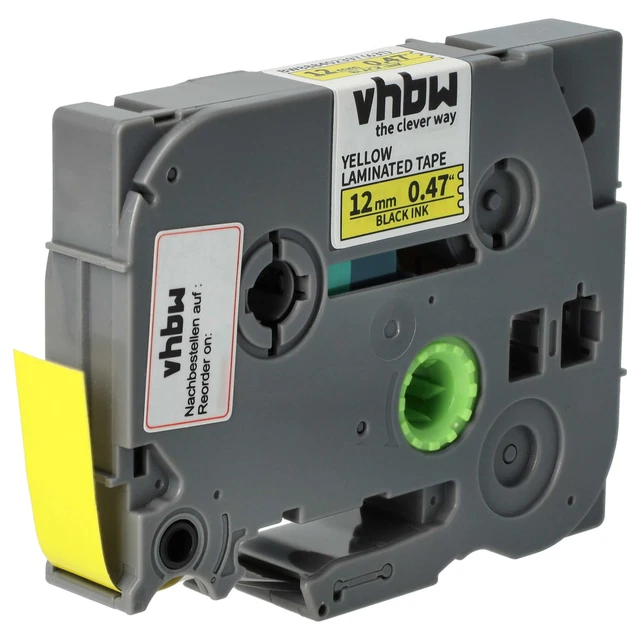 CINTA ETIQUETAS PARA Brother PT 1250CCVP 1250J 1250LB 1250S negro ...