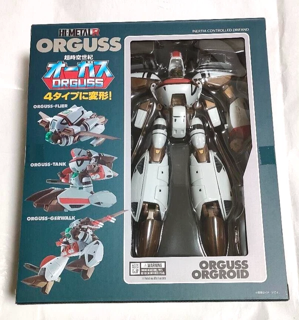 BANDAI HI-METAL R Super Dimension Century Orguss Action Figure 170mm ...