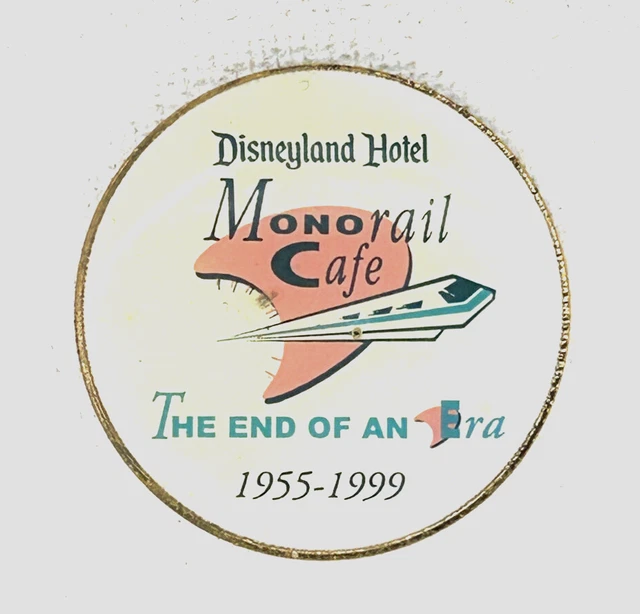 DISNEY MONORAIL CAFE End Of An Era Monorail Retro Looking Pin#1021 £26. ...
