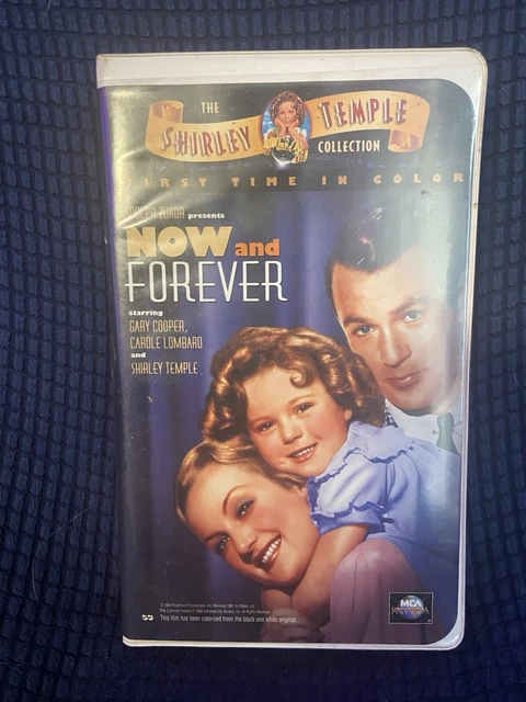 NOW AND FOREVER (1996, VHS) The Shirley Temple Collection MCA Universal £6.31 - PicClick UK