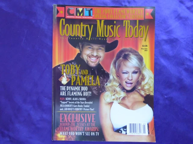 COUNTRY MUSIC TODAY Magazine May 2003 Toby Keith Pamela Anderson Sheryl ...