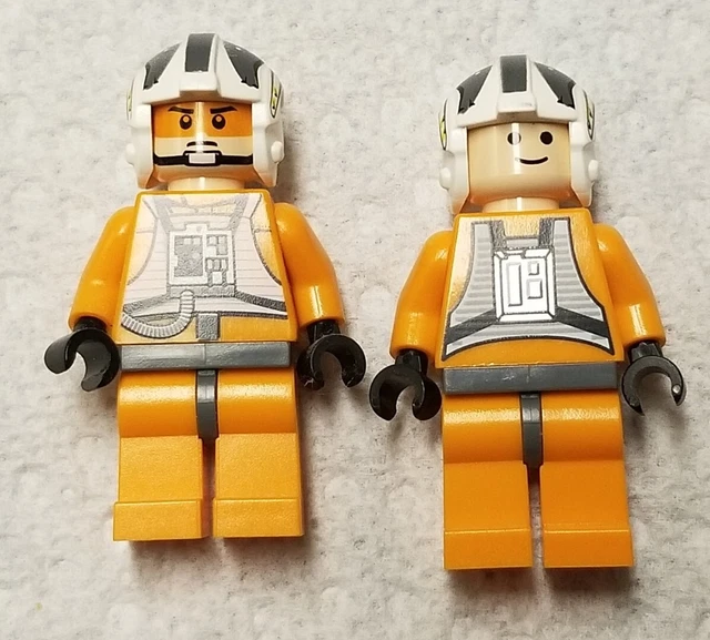 LEGO STAR WARS Zev Senesca X-wing Pilot 8089 8083 Minifigure Figure ...