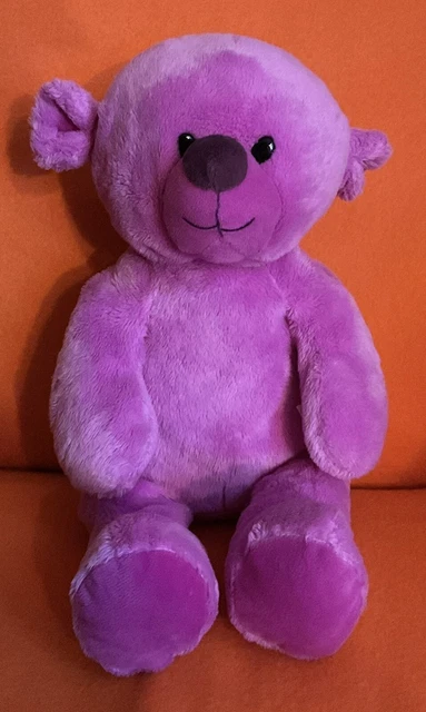 Chad Valley Designabear Purple Teddy Bear Funny Ears Soft Plush Toy 11