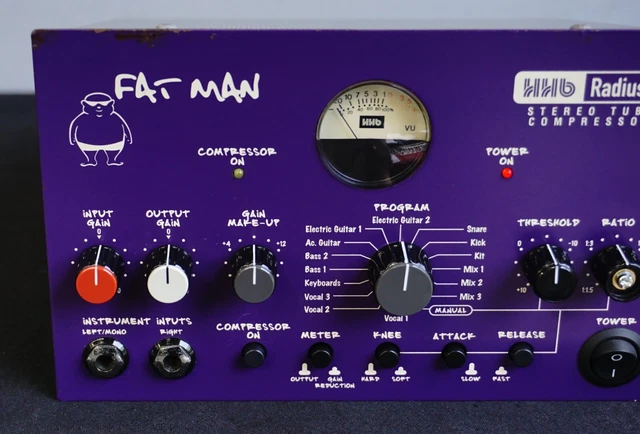 HHB RADIUS 3 FAT MAN Stereo Tube Compressor 220-240V EUR 289,44 ...