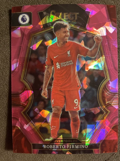 2023 PANINI SELECT Roberto Firmino mezzanine rose craquée glace Prizm Liverpool EUR 0,92 ...