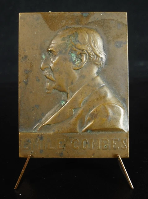 MÉDAILLE HOMME POLITIQUE Emile Combes Roquecourbe par G Prud'homme 1903 ...