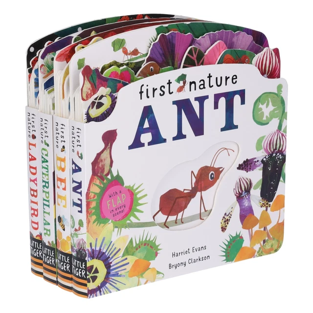 FIRST NATURE 4 Books Childrens Collection By Harriet Evans -Ages 0-5 ...