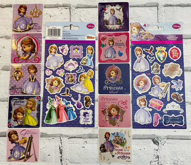 DISNEY JUNIOR SOFIA The First Lot Of Scrapbook Stickers Brand New ...