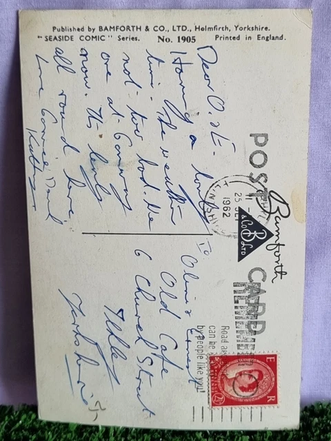 BAMFORTH VINTAGE COMIC Postcard No. 1905 £4.50 - PicClick UK