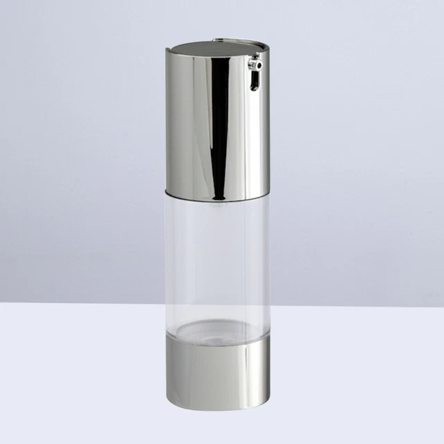 30 ML AIRLESS Pump Bottles Free Samples Cosmetic Travel Emulsion ...