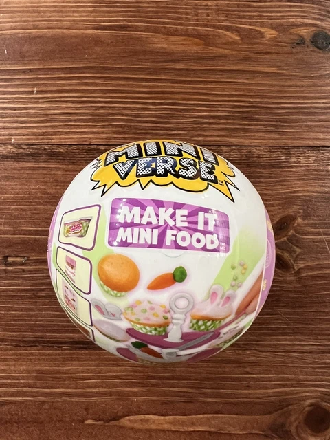 MINIVERSE : MAKE it Mini Food-Spring Series 1 : Non ouvert - BARRES ...