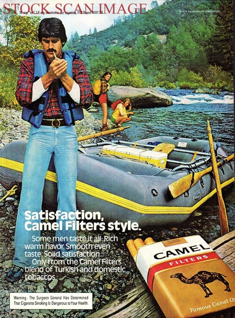 1979 ADVERT CAMEL Filter Cigarettes Tobacco Original Smoking Print Ad ...