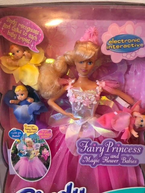 VINTAGE SINDY DOLL FAIRY PRINCESS AND THE MAGIC BABIES RARE interactive ...