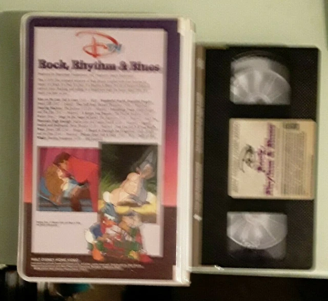 WALT DISNEY HOME video DTV ROCK RHYTHM & BLUES VHS VIDEOTAPE $55.00 ...