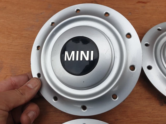 SET OF BMW Mini Cooper S R50 R52 R53 Alloy Wheel Centre Caps x4 Genuine ...