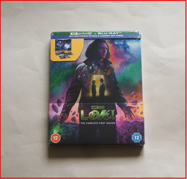 LOKI THE COMPLETE First Season 1 - Uk 4K Ultra Hd + Blu-Ray Steelbook ...
