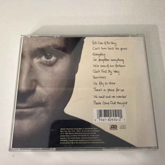 PHIL COLLINS - Both Sides by Phil Collins (CD) - Very good condition ...