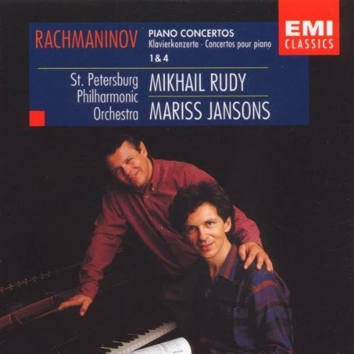 RACHMANINOFF [CD] PIANO concertos nos. 1 & 4 (EMI, 1994) St Peterburg PO/Jans... EUR 5,61 ...
