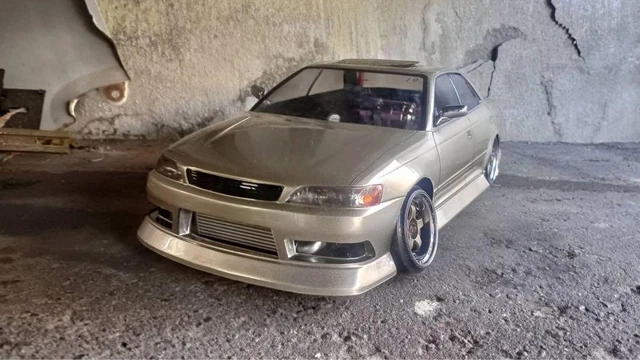 PANDORA JZX90 MARK II Champagne Gold Lame RC Radio Control Body Only £ ...