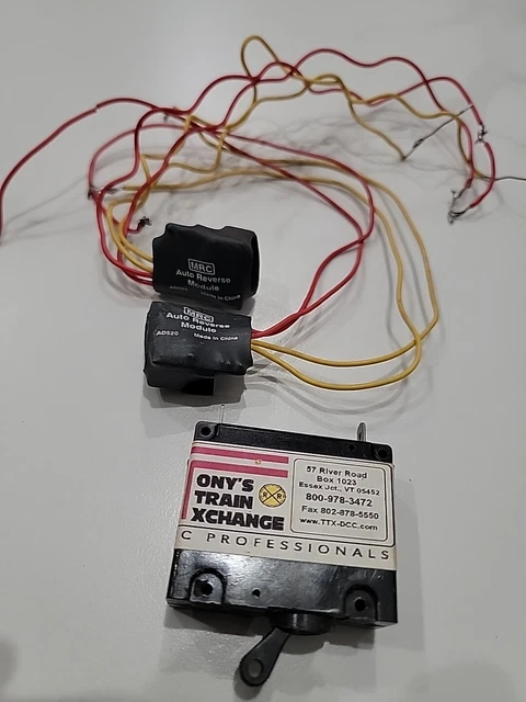 LOT OF 2 MRC Auto Reverse Loop Module AD520 For DCC Plus Tony' Switch ...