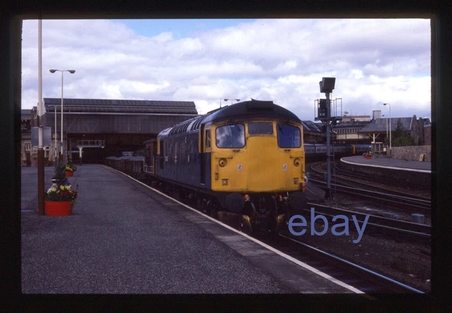 ORIGINAL 35MM SLIDE - Class 26 - 26029 at Perth station, Scotland on 21 ...