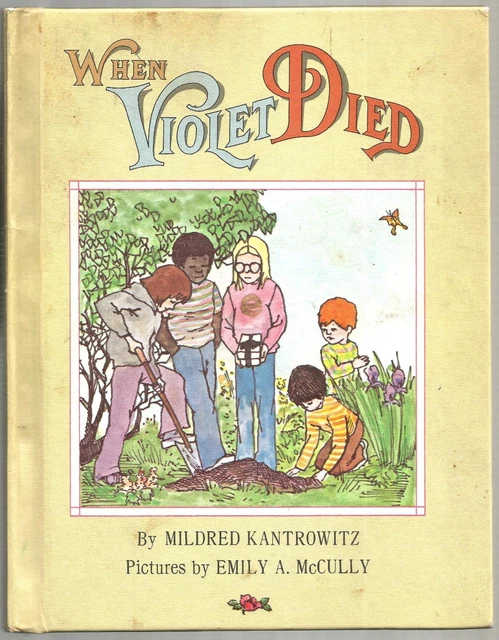VINTAGE CHILDREN'S BOOK ~ WHEN VIOLET DIED ~ Mildred Kantrowitz £5.49 ...