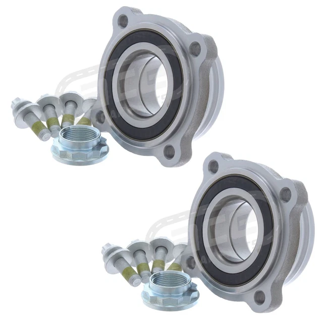 BMW 5 SERIES E60 Saloon 2003-2010 Rear Wheel Bearing Hubs Kits 124mm ...