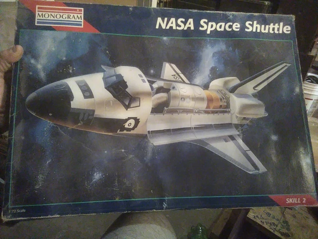 1/72 SCALE MONOGRAM, NASA Space Shuttle Model Kit #5904 from 1995 $79. ...