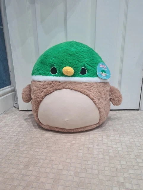ORIGINAL SQUISHMALLOWS FUZZ-A-MALLOW 40cm 16" Avery the Mallard Duck ...