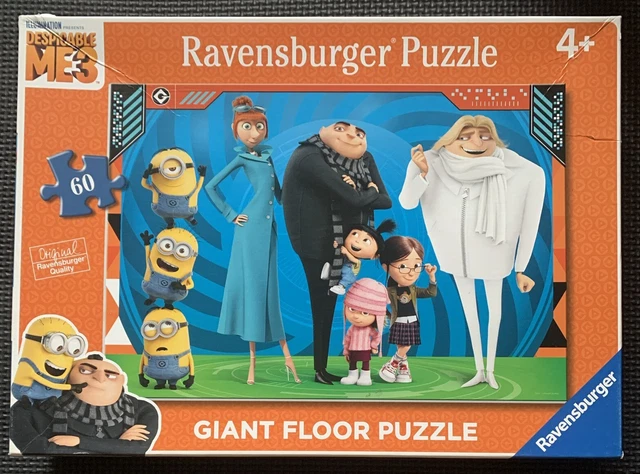 DESPICABLE ME 3 - 60 Piece Giant Floor Puzzle - Ravensburger - Complete ...