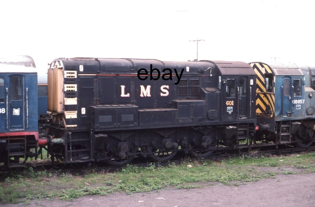 35mm Railway Slide Lms Diesel Electric Shunter Class 08 08601